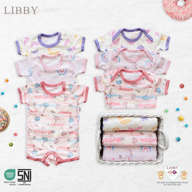 Libby Sanrio Jumper Romper Quadrilateral Premium Motif | Frog Shirt | Boy & Girl | Earth Colors ...