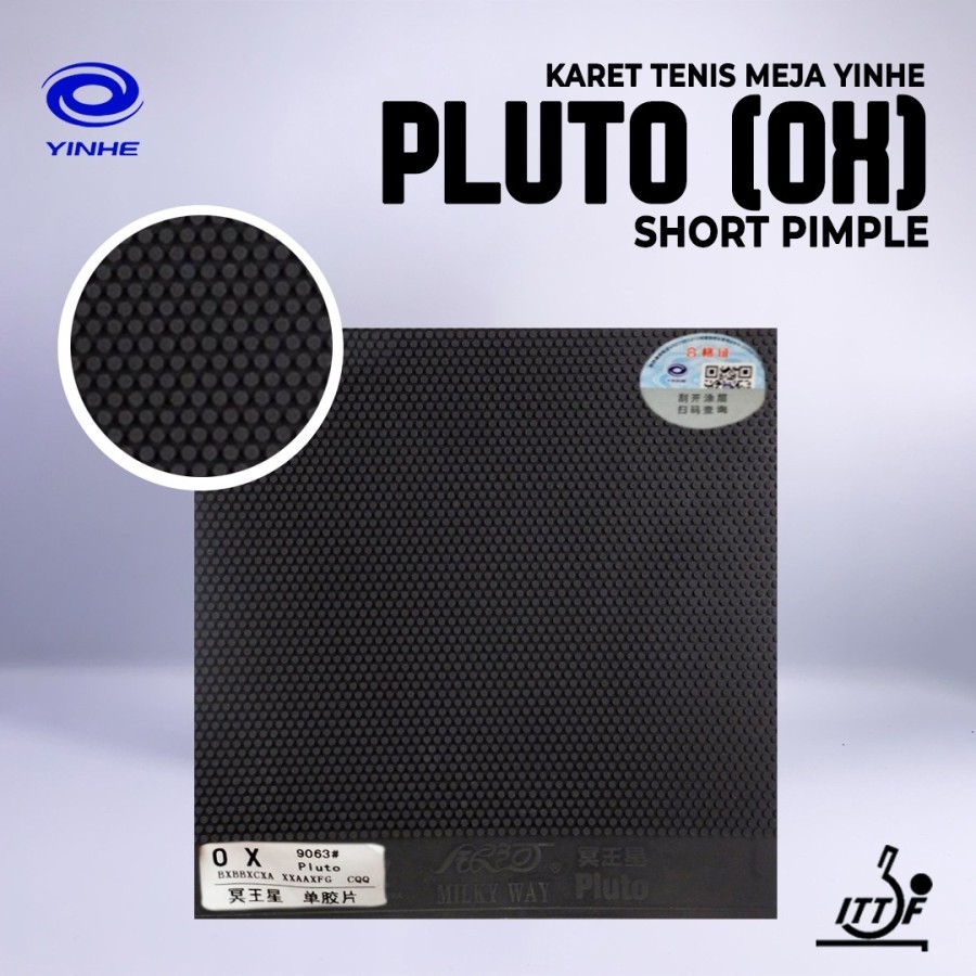 Original Yinhe Pluto OX Short Pimple Pingpong Table Tennis Bat Rubber ...