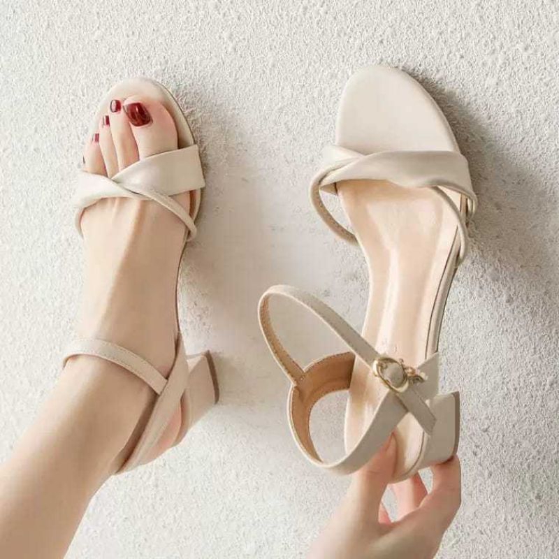 WOMEN'S FLAT SANDALS HIGHEELS GIRLS RIGHT TO KNOW 5 CM MRLT FORMAL ...