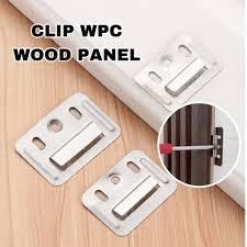 Stainless wpc Clip/wpc Wall panel Bracket/wpc Wood Pannel Clip/wpc ...