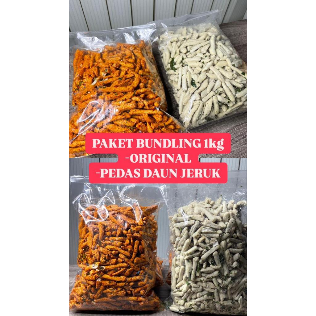 Basreng PACKAGE UDAHA 500 SPICY + 500 ORIGINAL I BASRENG | Shopee Malaysia