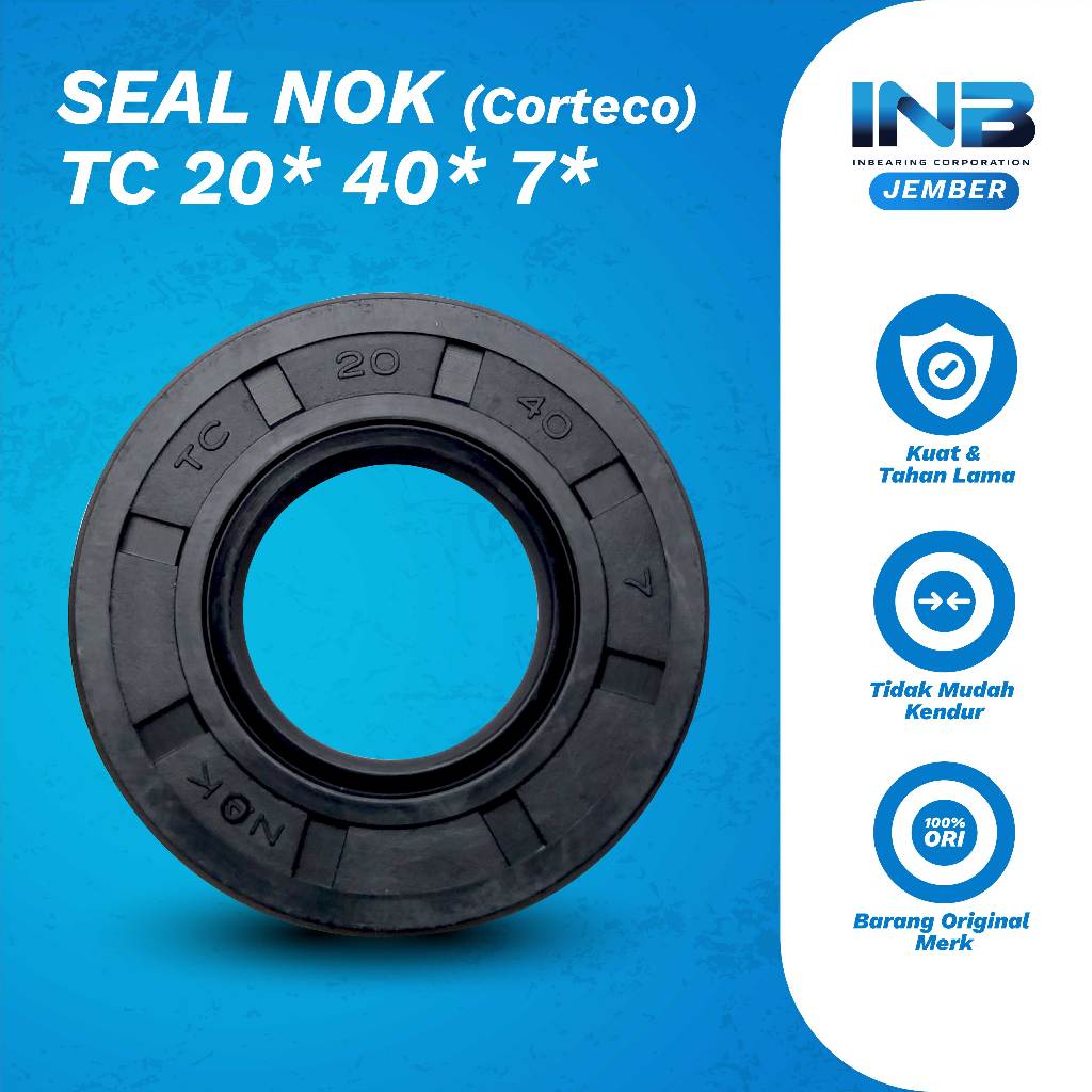 MESIN Seal Nok Tc 20 40 7 Nok Seal Nap Gear Ninja Compressor Machine Original Nok INB JEMBER ...