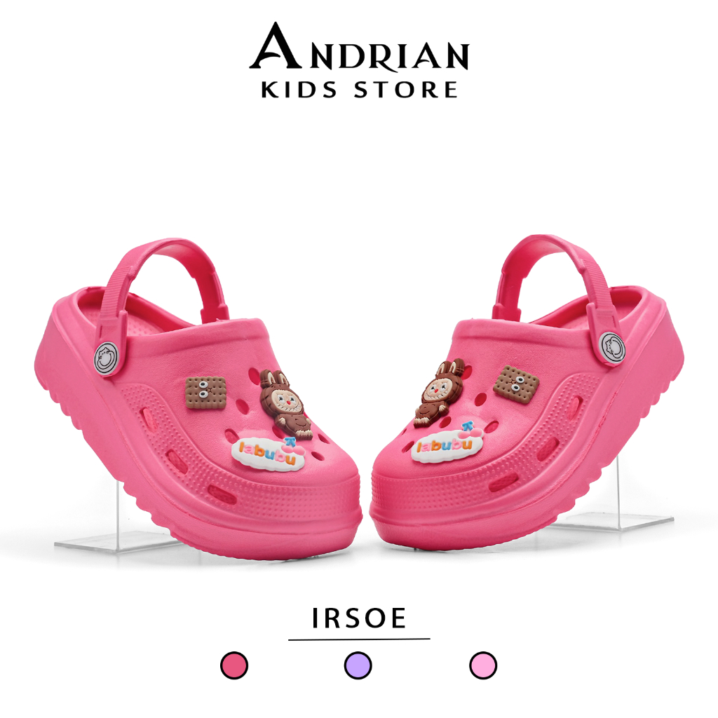 Andrian Kids Store - New Girls' Sandals Baim Model Back Strap Slides ...