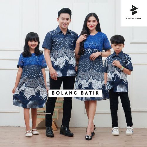 Couple Family Batik Dress Mother Father Son and Daughter Unit Price ...