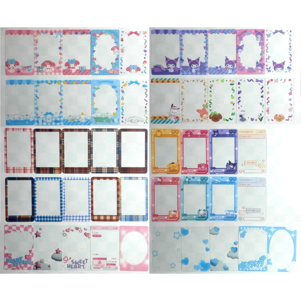 [New] Sharing PC/Photocard Frame Official Sanrio Daiso Sooang Okiki ...