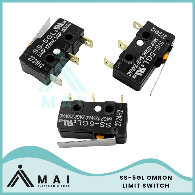 Limit Switch SS-5GL Micro Switch OMRON | Shopee Malaysia