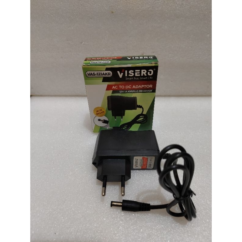 Visero AC TO DC ADAPTER 12V 1A | Shopee Malaysia