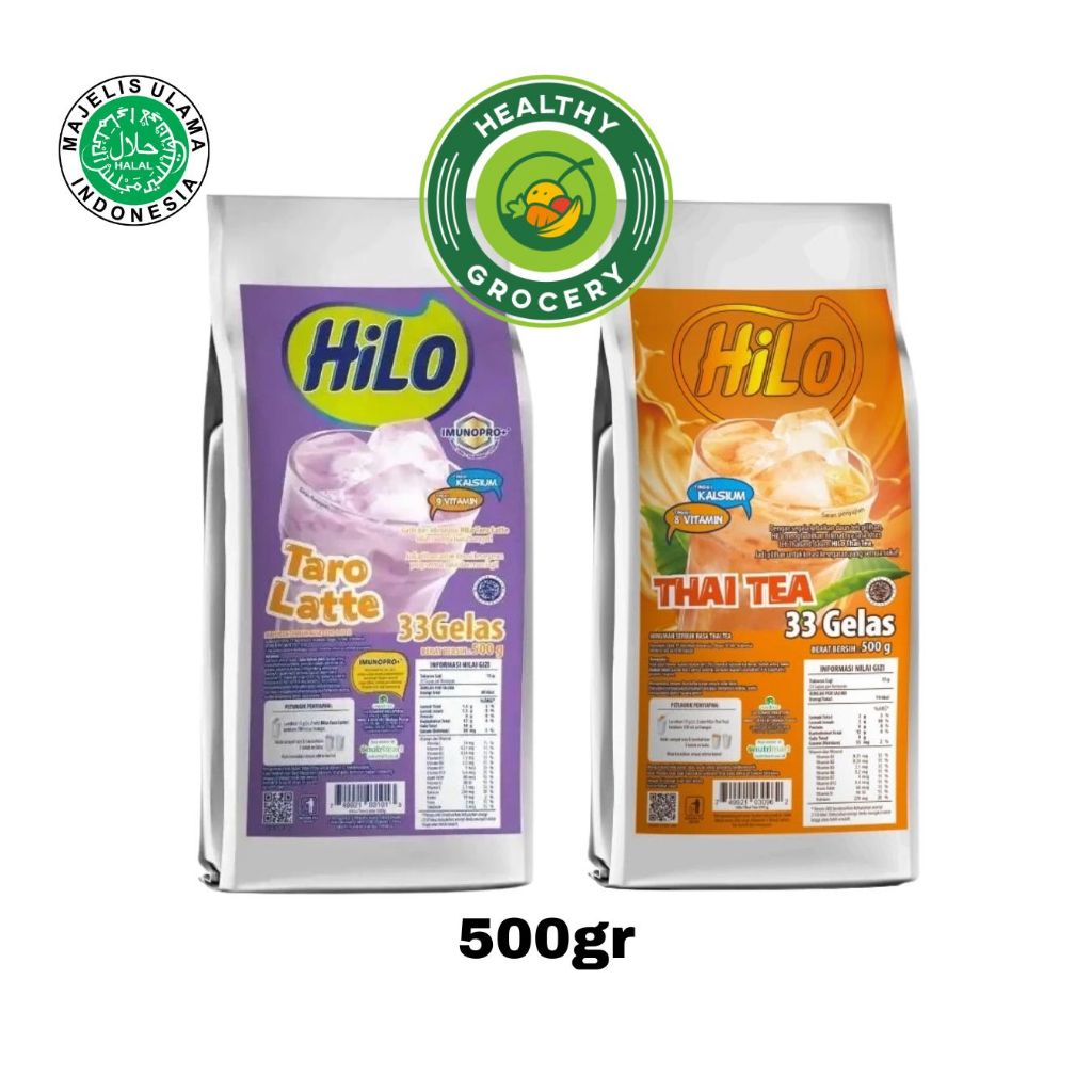 Hilo Thai Tea Refill 500gr / Thai Tea Flavored Drink Powder | Shopee ...