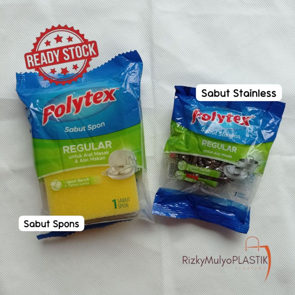 Polytex Sponge Dishwashing Foam Sponge / Stainless Dishwashing Coir ...