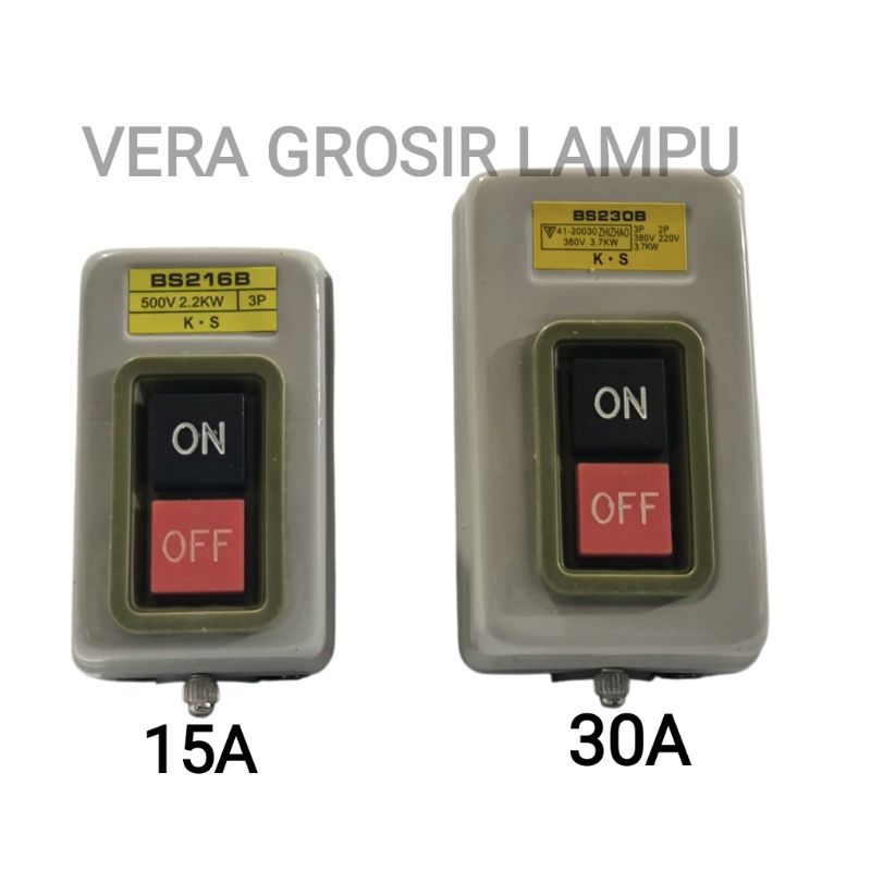 Power push button On Off 15A 30A iron body / On Off press Switch 15A ...