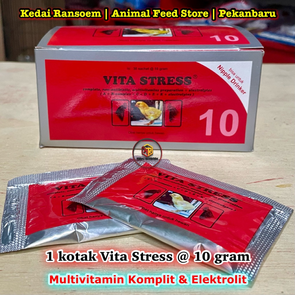 1 box Vita Stress @ 10 gr | Contains 30 Sachets | Complete ...