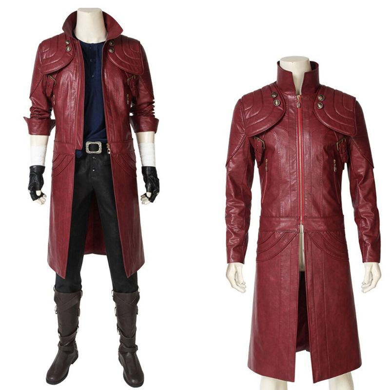 Dante Devil may cry 5 costume Dante Devil may cry 5 Cloak Jacket ...