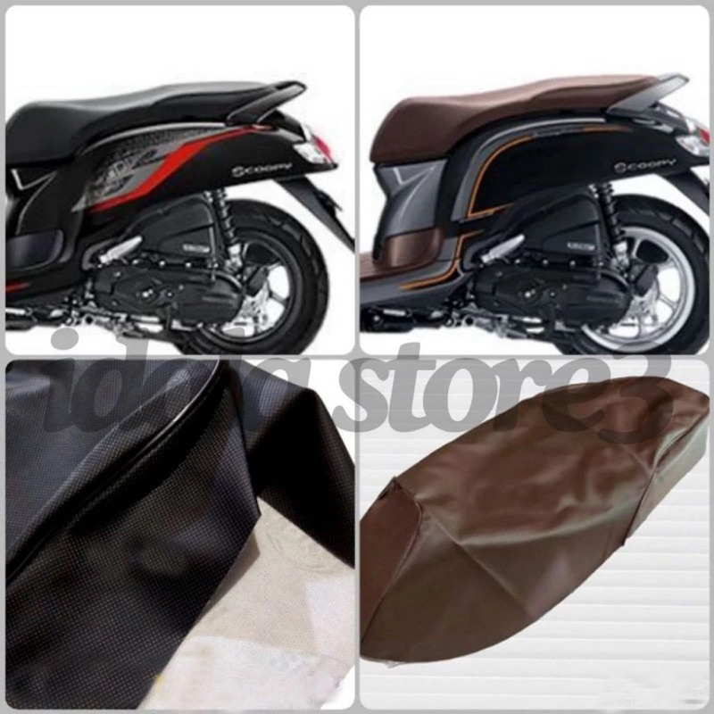 Honda SCOOPY MOTORCYCLE SEAT LEATHER HONDA SCOOPY MOTORCYCLE SEAT COVER ...