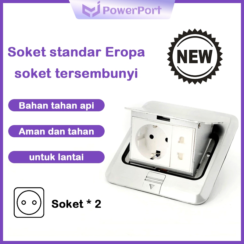 Powerport European Standard Socket for Hidden Floor Socket Hidden slow ...
