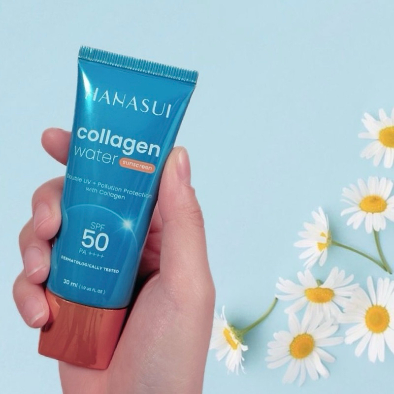 Hanasui Collagen Water Sunscreen SPF 50 PA++++ 30ML | Shopee Malaysia