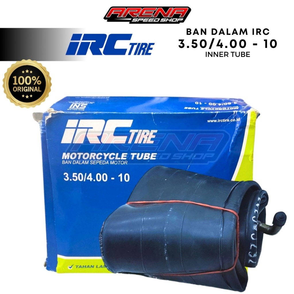IRC Inner Tube Inner Tube 3.50/4.00-10 Vespa Inner Tube Size 350 400 Ring 10 Original IRC Tire ...