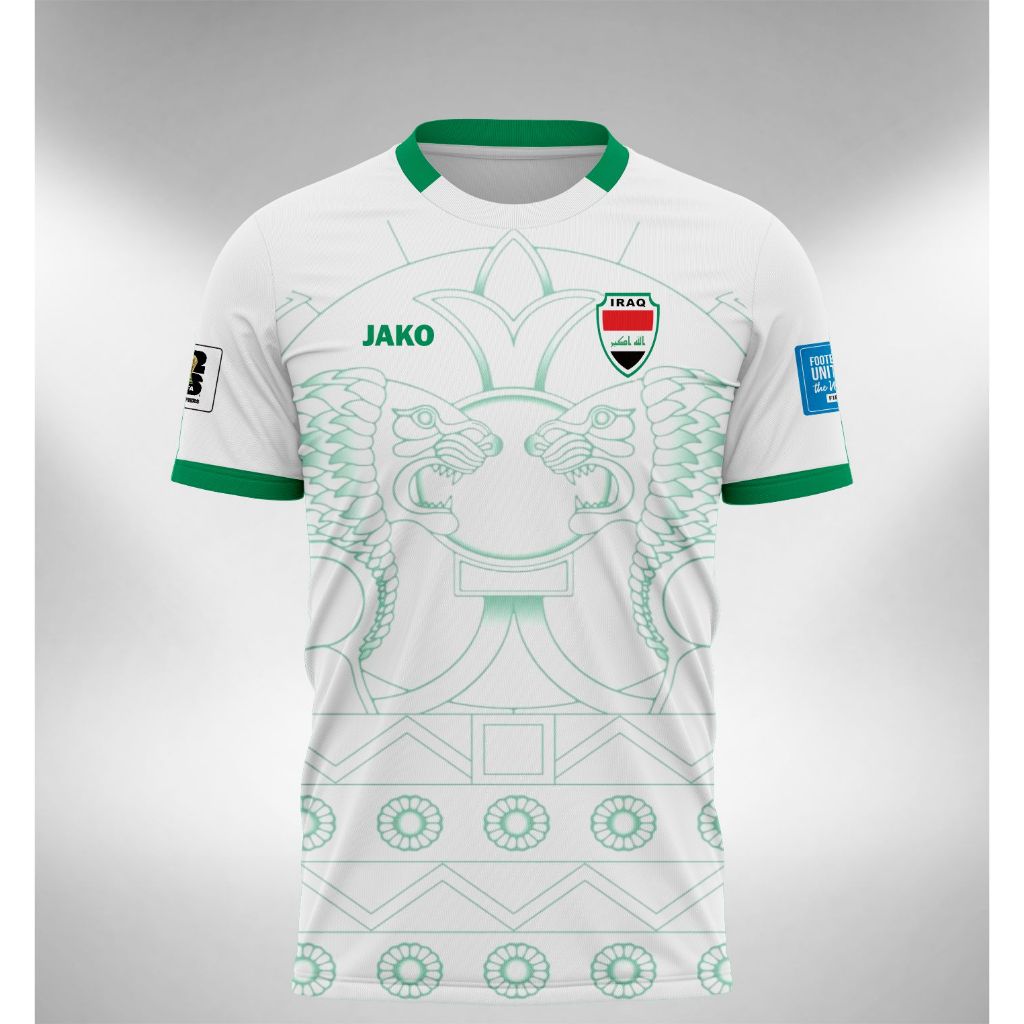 Iraq Away Jersey 2024 2025 Full Patch | Shopee Malaysia