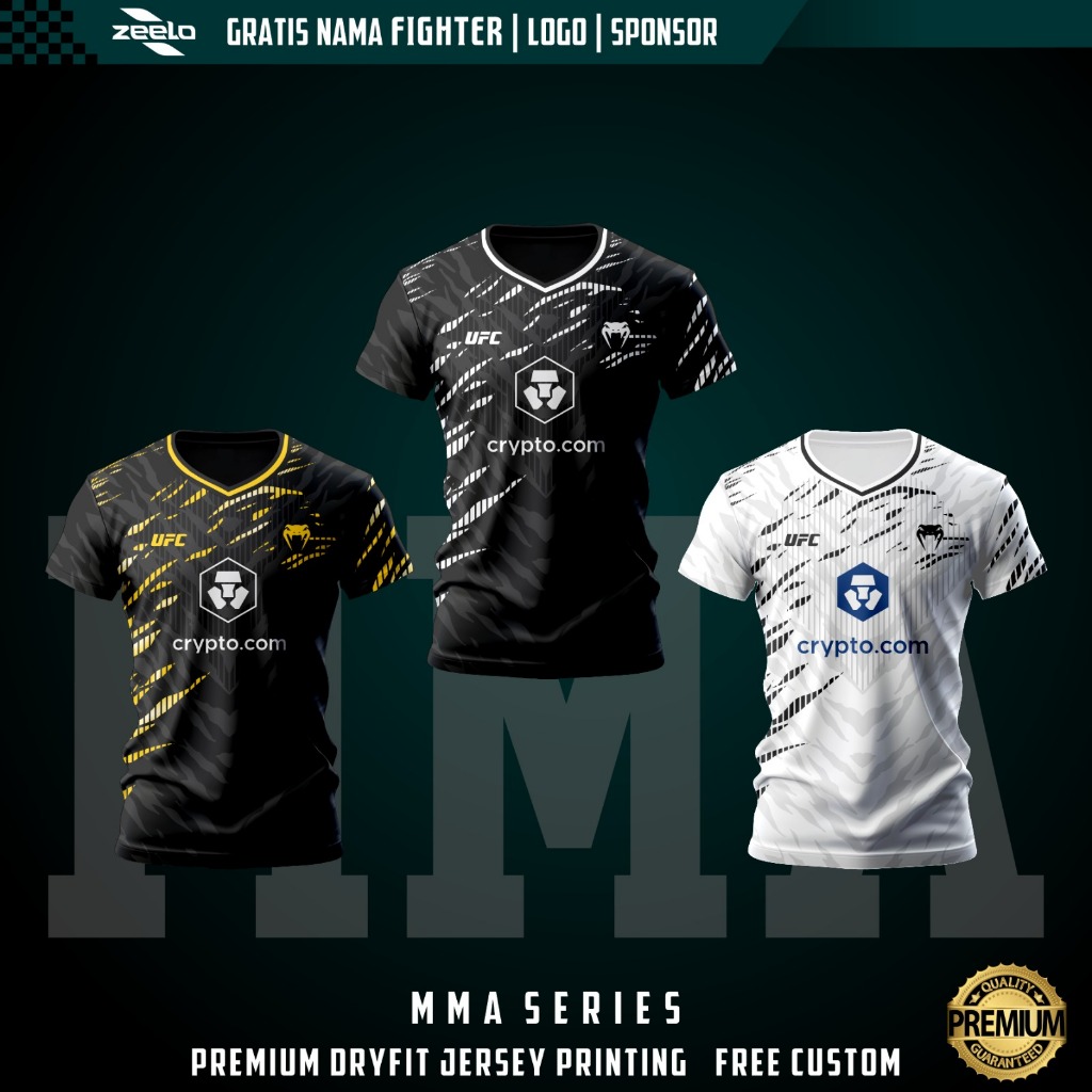 Mma UFC 2025 Premium Jersey, Dryfit Material | Shopee Malaysia