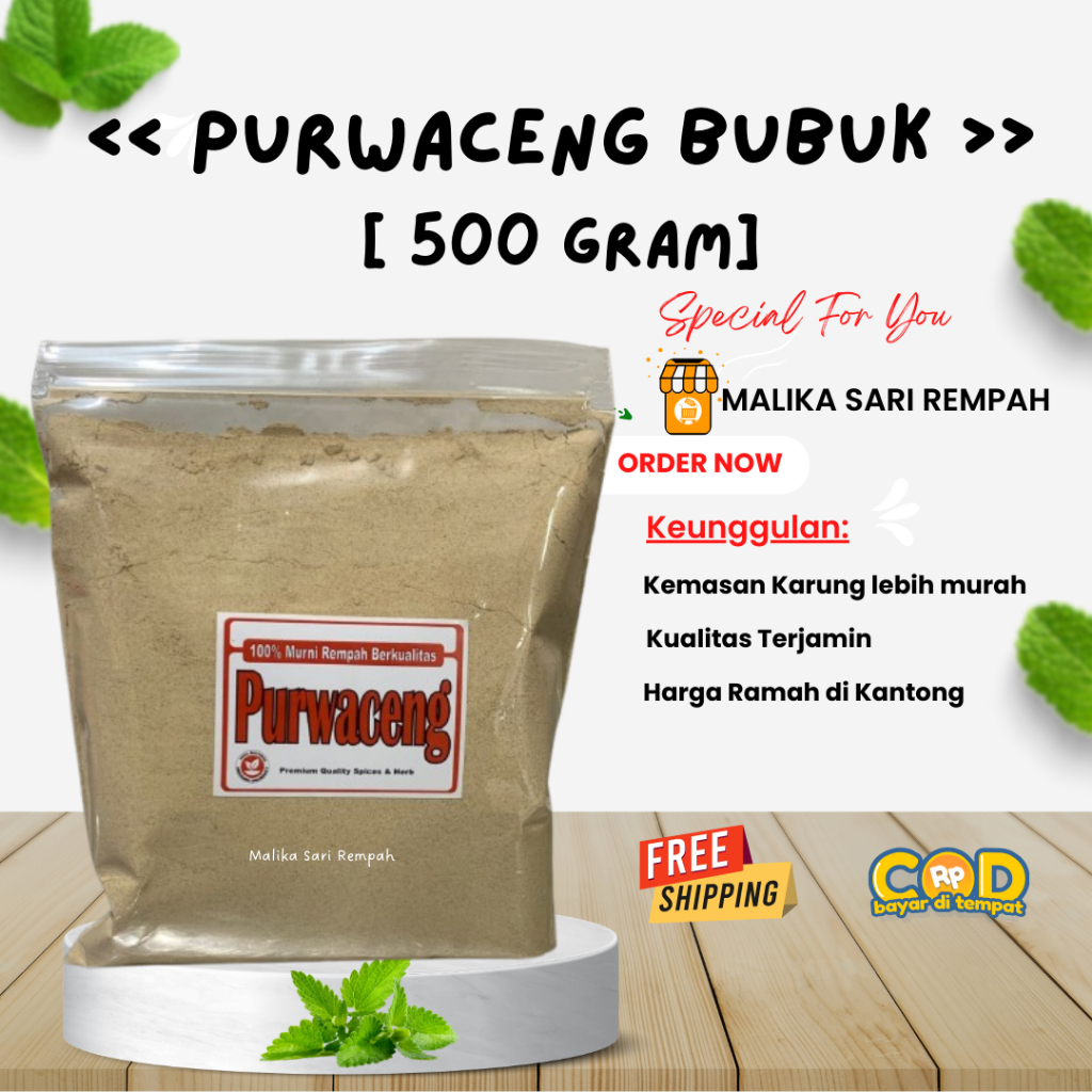 Purwoceng Powder [ 500 grams] Pure Purwaceng Powder | Shopee Malaysia