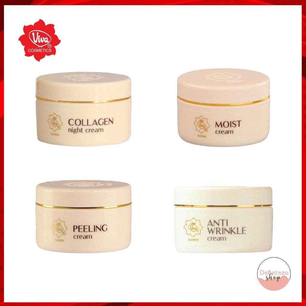 Viva Queen Cream - Anti Wrinkle - Collagen Night - Moist - Peeling ...