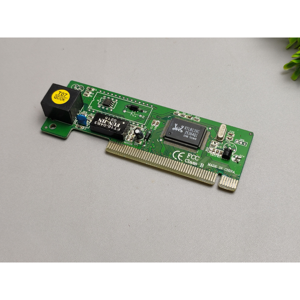 Et73 PNCK-RTL-1 PCI PCIE NETWORK CARD ETHERNET LAN RJ45 PC COMPUTER ...