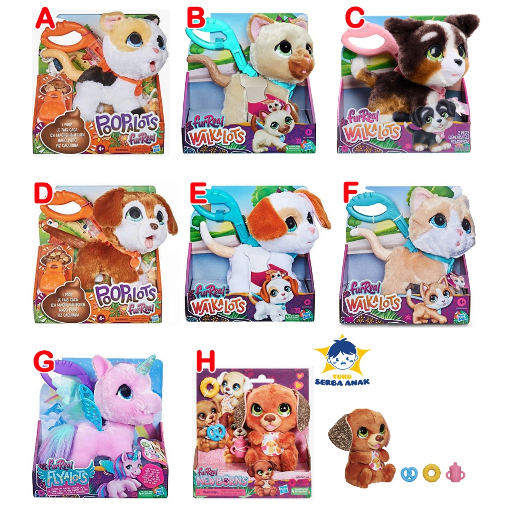 Furreal WALKALOTS POOPALOTS Big Wags ORIGINAL Hasbro Peeing Cat Dog Doll | Shopee Malaysia