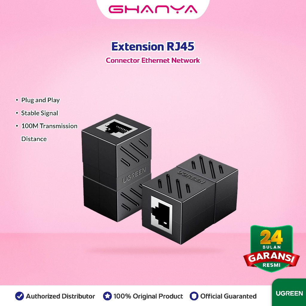 Ugreen Lan Adapter RJ45 Barrel Connector UTP RJ45 Coupler Lan Cable ...