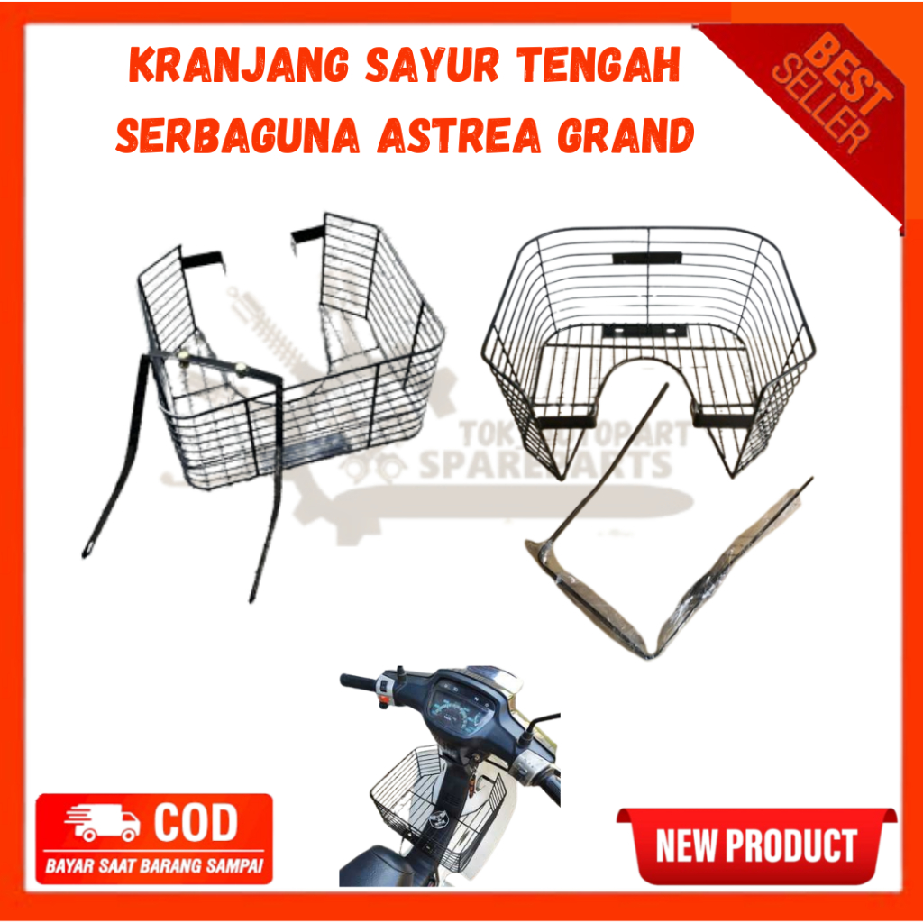 Multi-purpose Middle Vegetable Basket Basket Rack for Astrea Grand Star ...