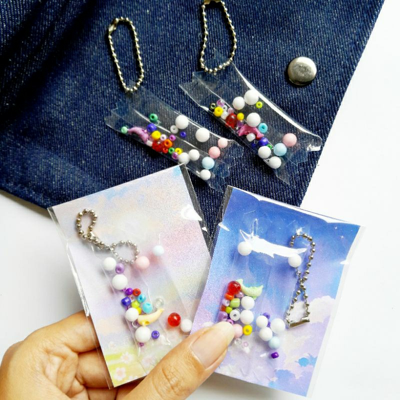 Mini freebies Kawaii keychain shaker can be used for customer freebies ...