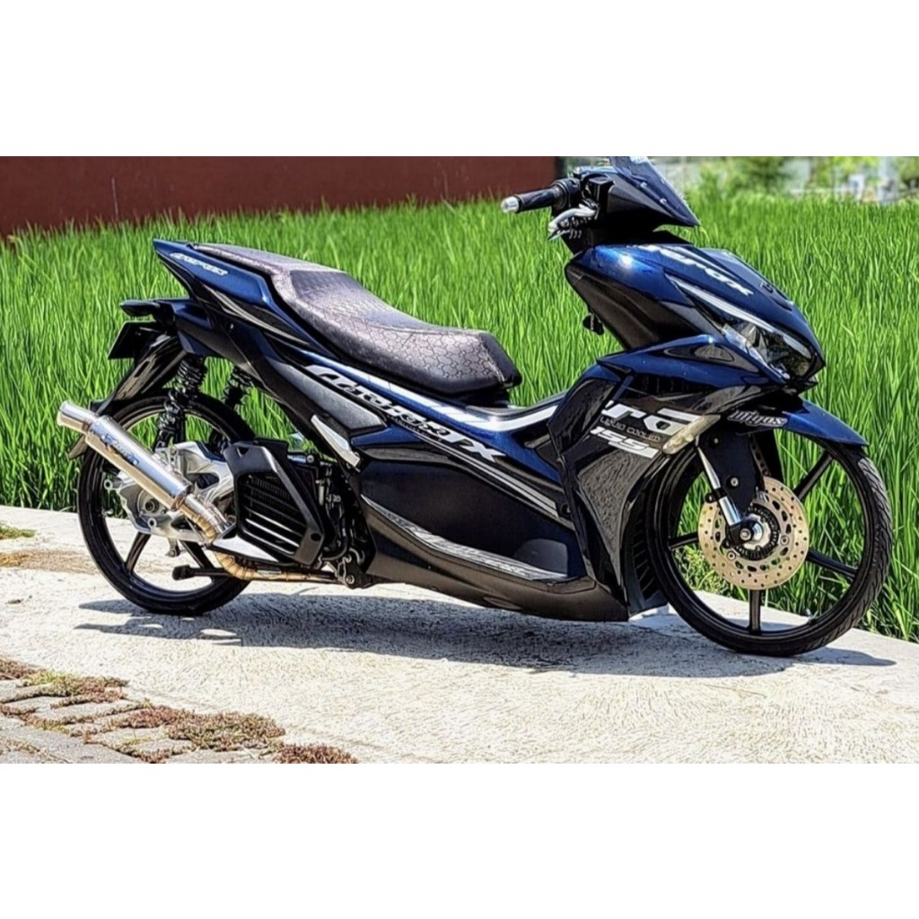 TRANSPARENT STRIPING AEROX NEW 2024 AEROX ALL NEW CONNECTED 155 2021 ...