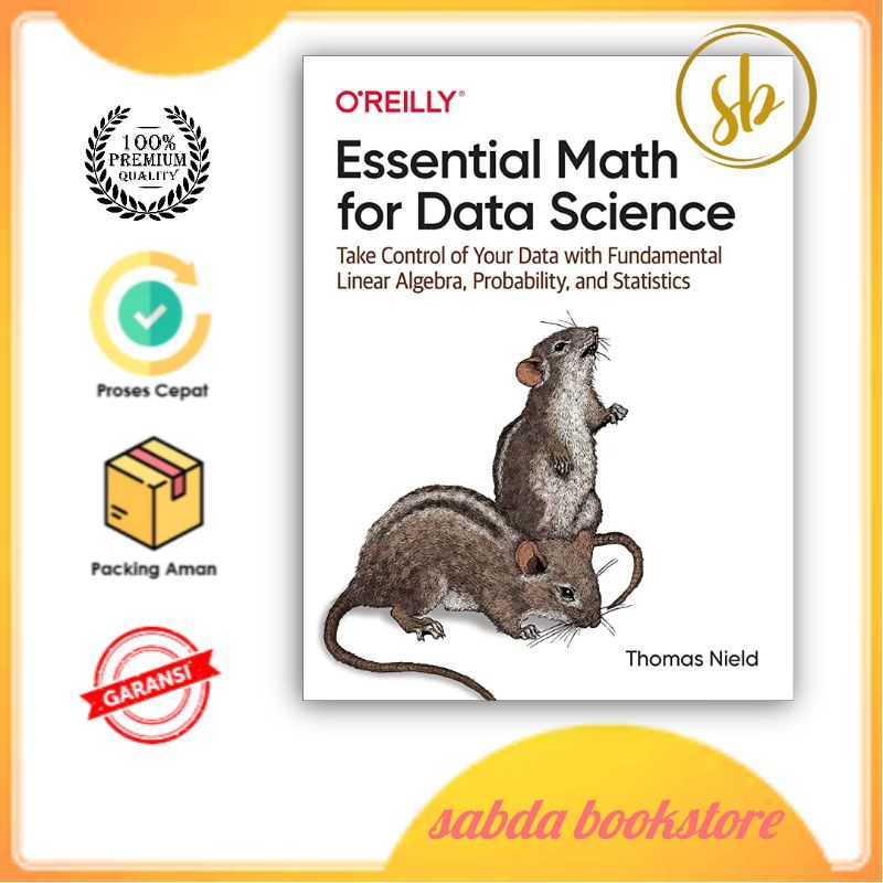 [ Hard Cover ] Essential Math For Data Science by Thomas Nield (English ...