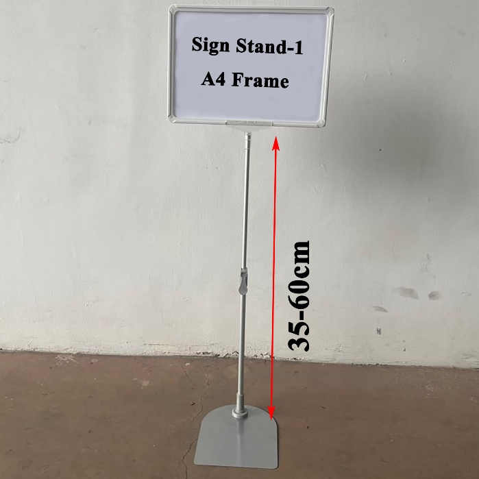 Ss-1 Telescopic Standing Frame - Portable Frame Stand Frame Display Pop ...