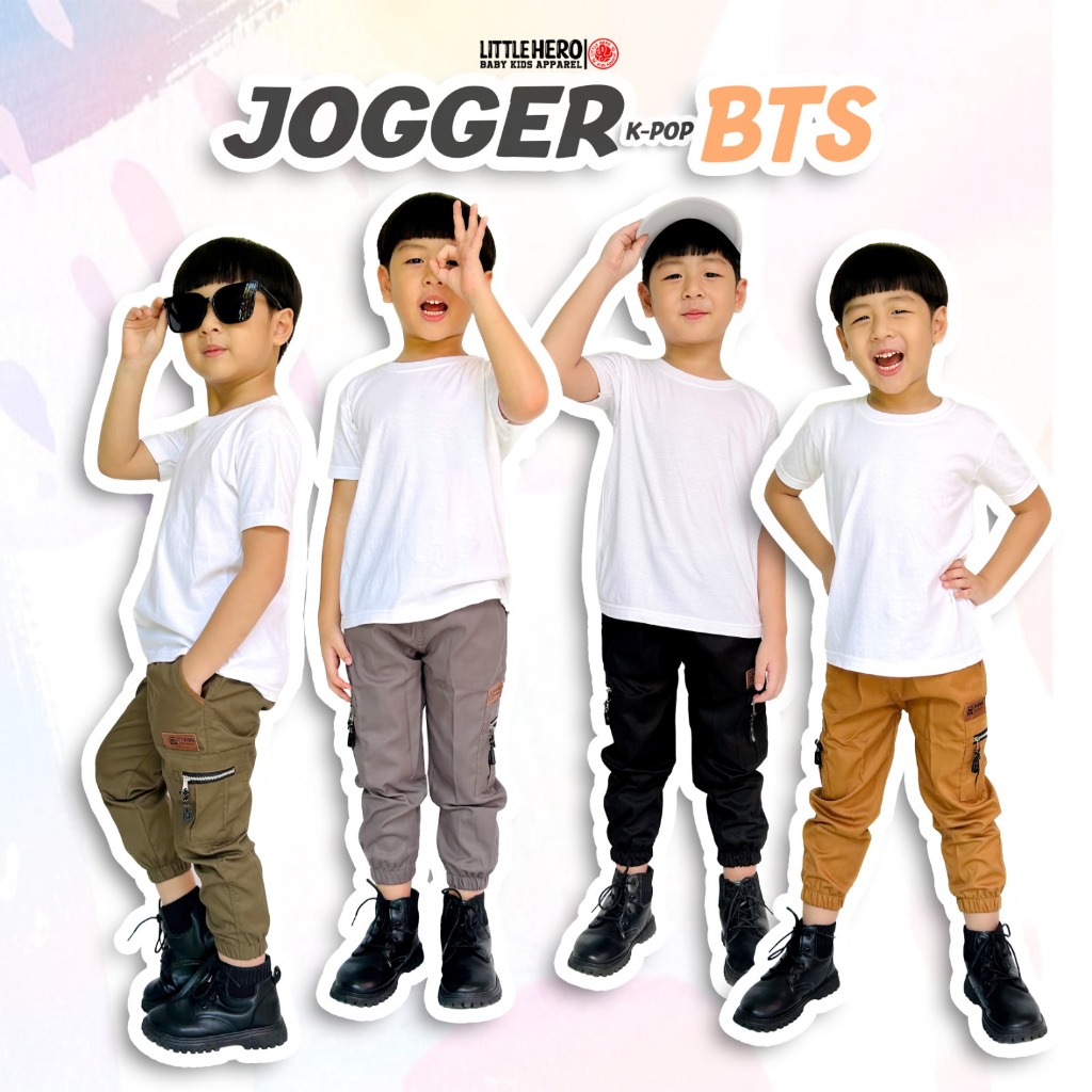 K-pop BTS Jogger Pants for boys / Latest PDL zipper cargo trousers ...