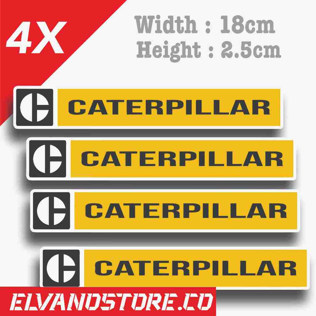 Caterpillar Power Diesel CAT Logo Sticker Decal x4 High Quality Sticker ...