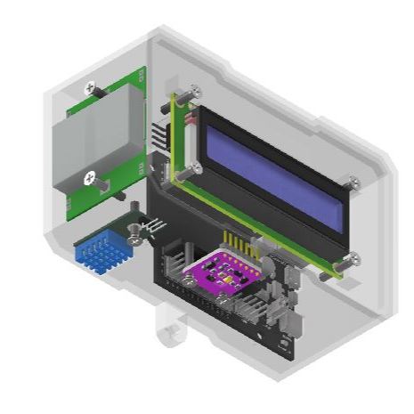 Case for Expansion Shield Board ESP32 DHT11 CJMCU-34725 TCS34725 RGB ...