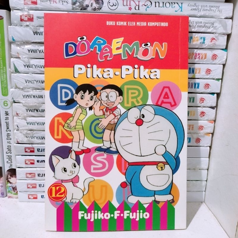 Doraemon comic pika pika vol 12 preloved rare condition check ...