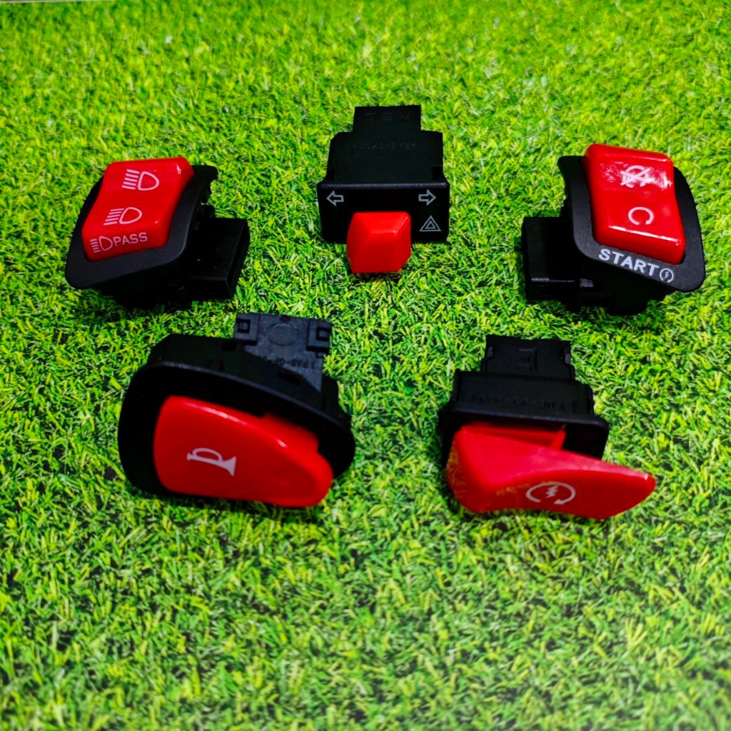 Pass Beam Switch Package 4 Pin Horn Switch Turn Signal Switch Plus ...