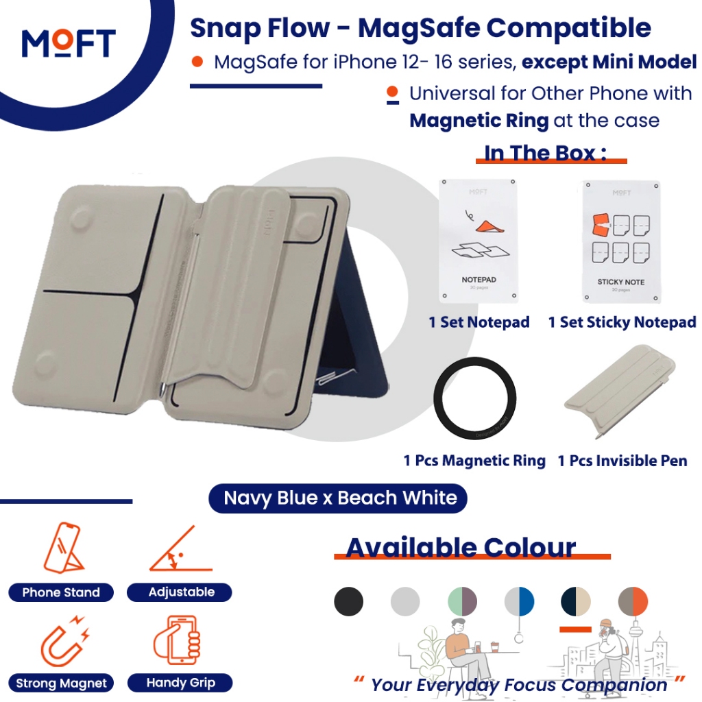 Moft Snap Flow & Stand - MagSafe Compatible | Shopee Malaysia