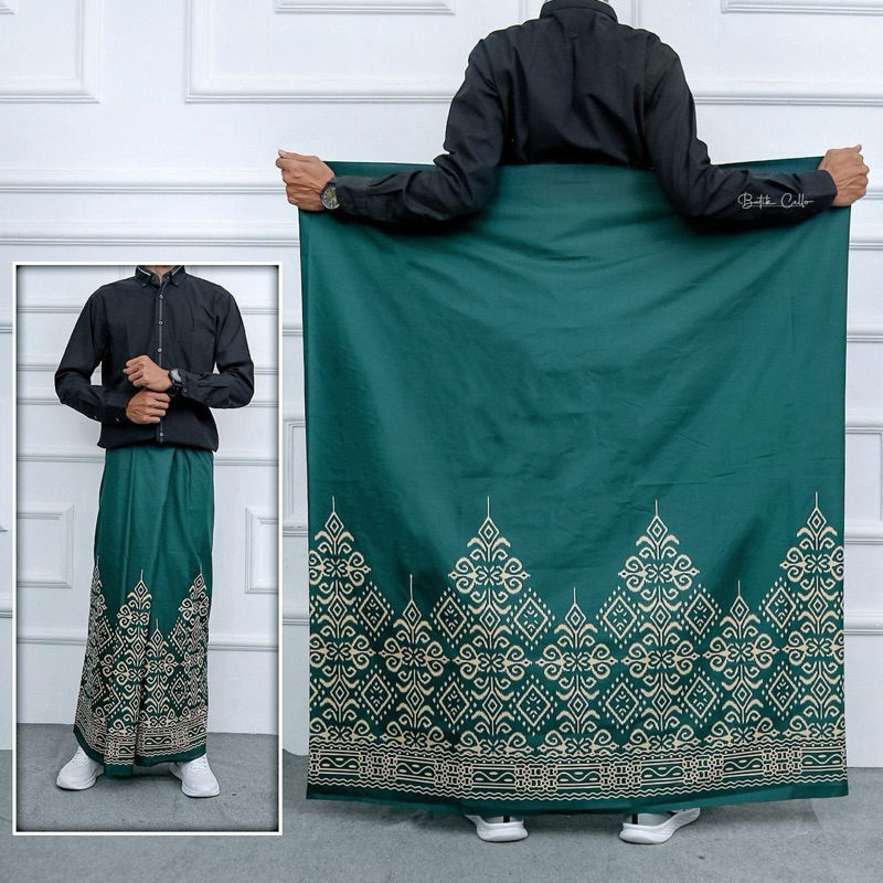 Gus Iqdam Series Sarong with Modern Classic Batik Motif | Shopee Malaysia