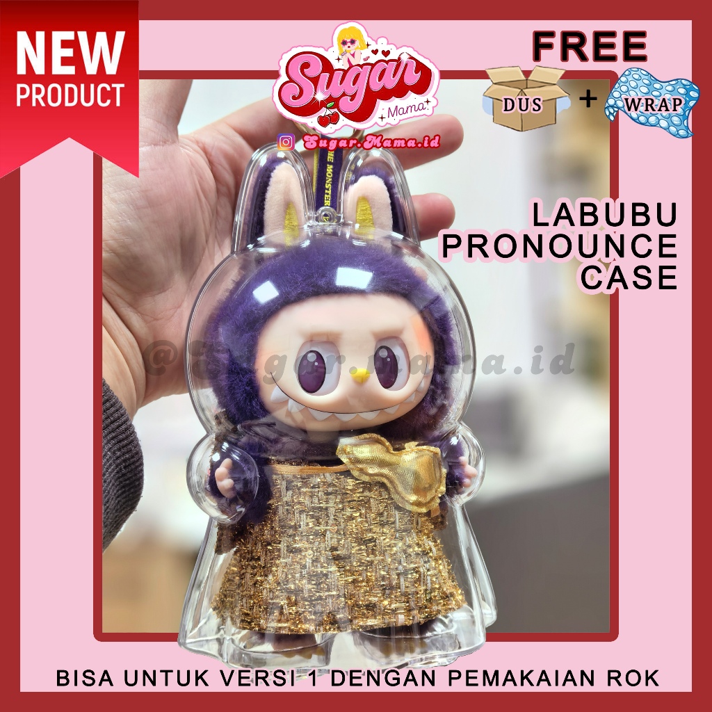 premium & COMPLETE labubu Case Protector labubu Pronounce Halloween ...