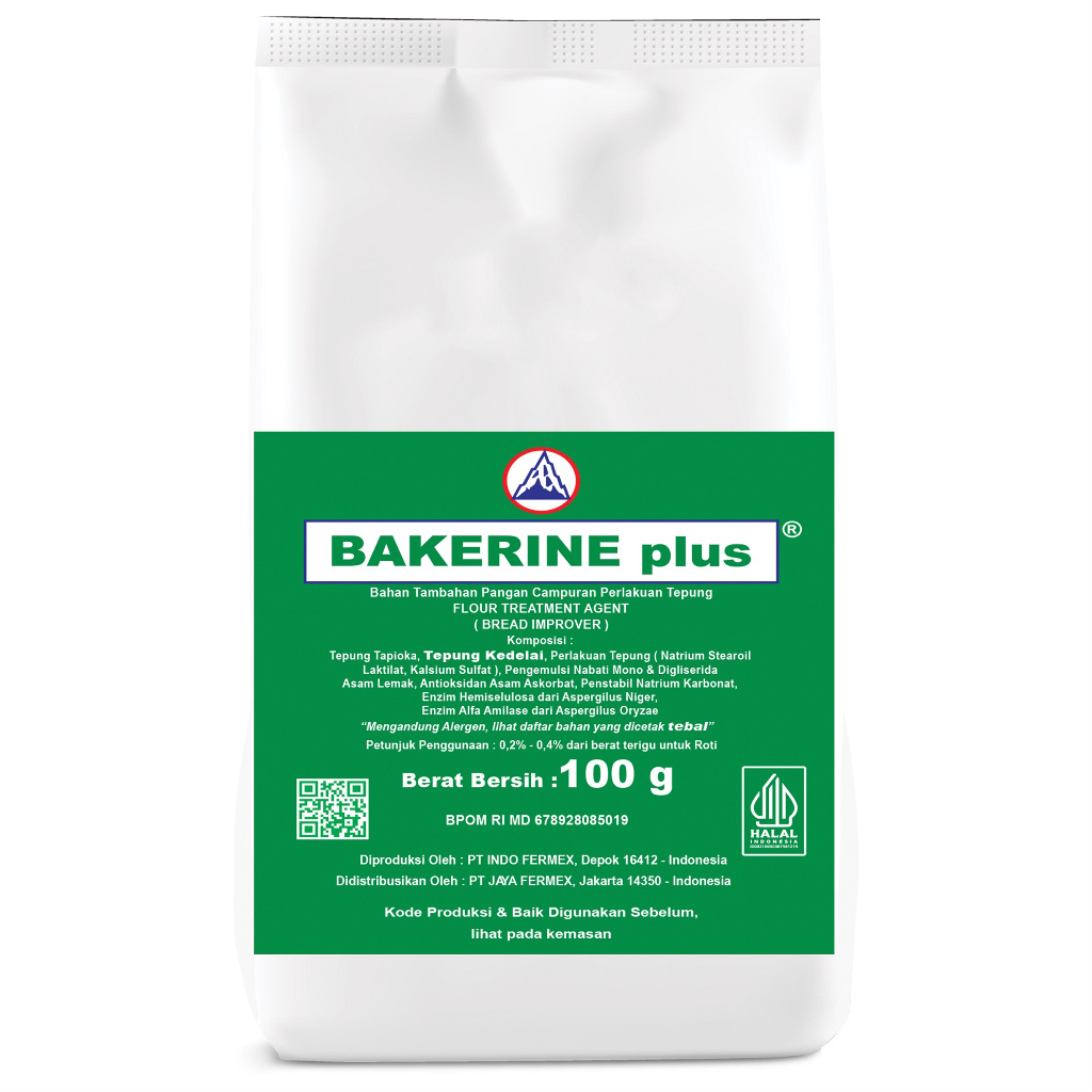 Bakerine Plus 100 gr Bread Improver | Shopee Malaysia
