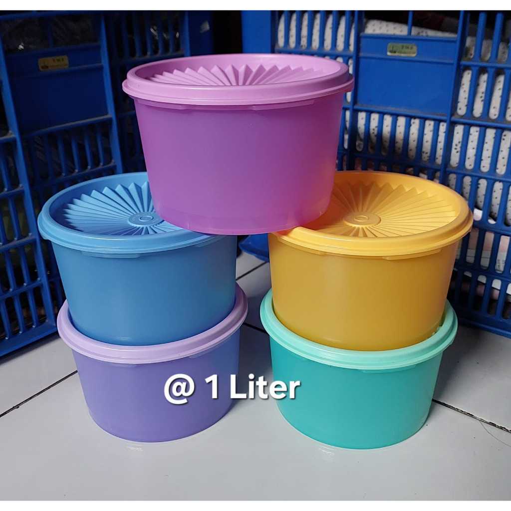 TUPPERWARE Small Jar Midi Deco Canister 1 L (unit price) | Shopee Malaysia