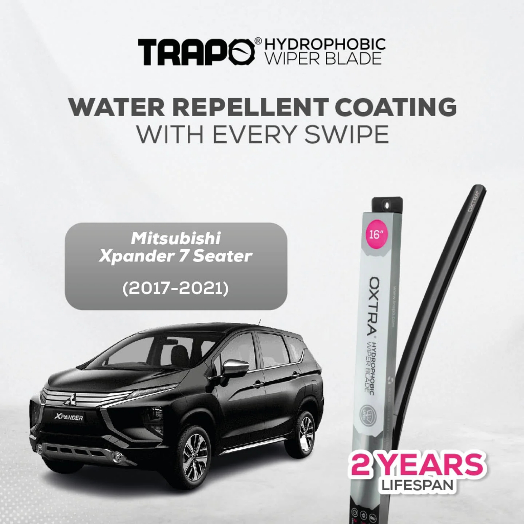 Trapo Hydrophobic Wiper Blades Mitsubishi Xpander 7 Seater Car Wiper ...
