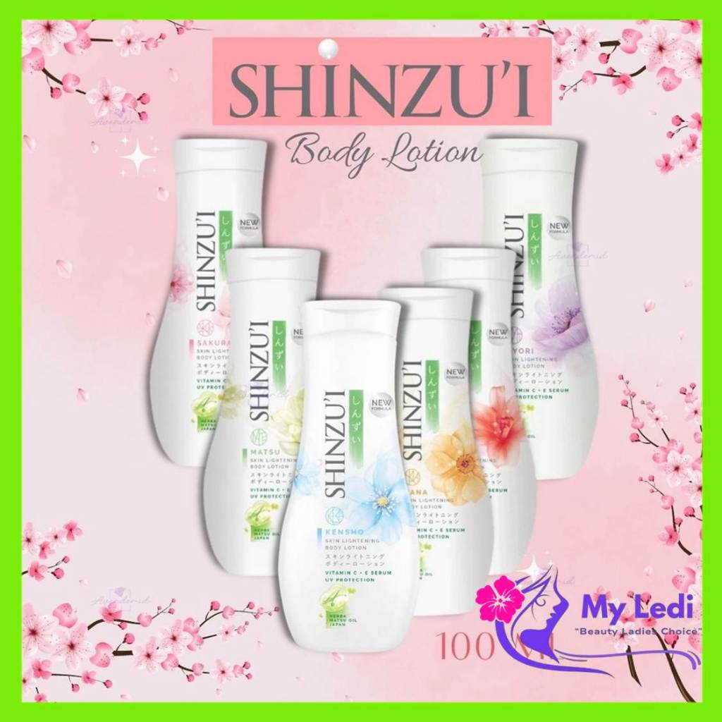 Shinzu'i Skin Lightening Body Lotion 100ml - Shinzui Lotion ...