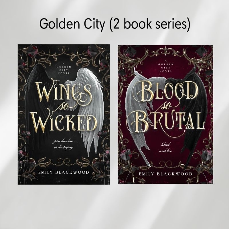 Golden City (2 book series): Wings So Wicked | Blood So Brutal by Emily ...