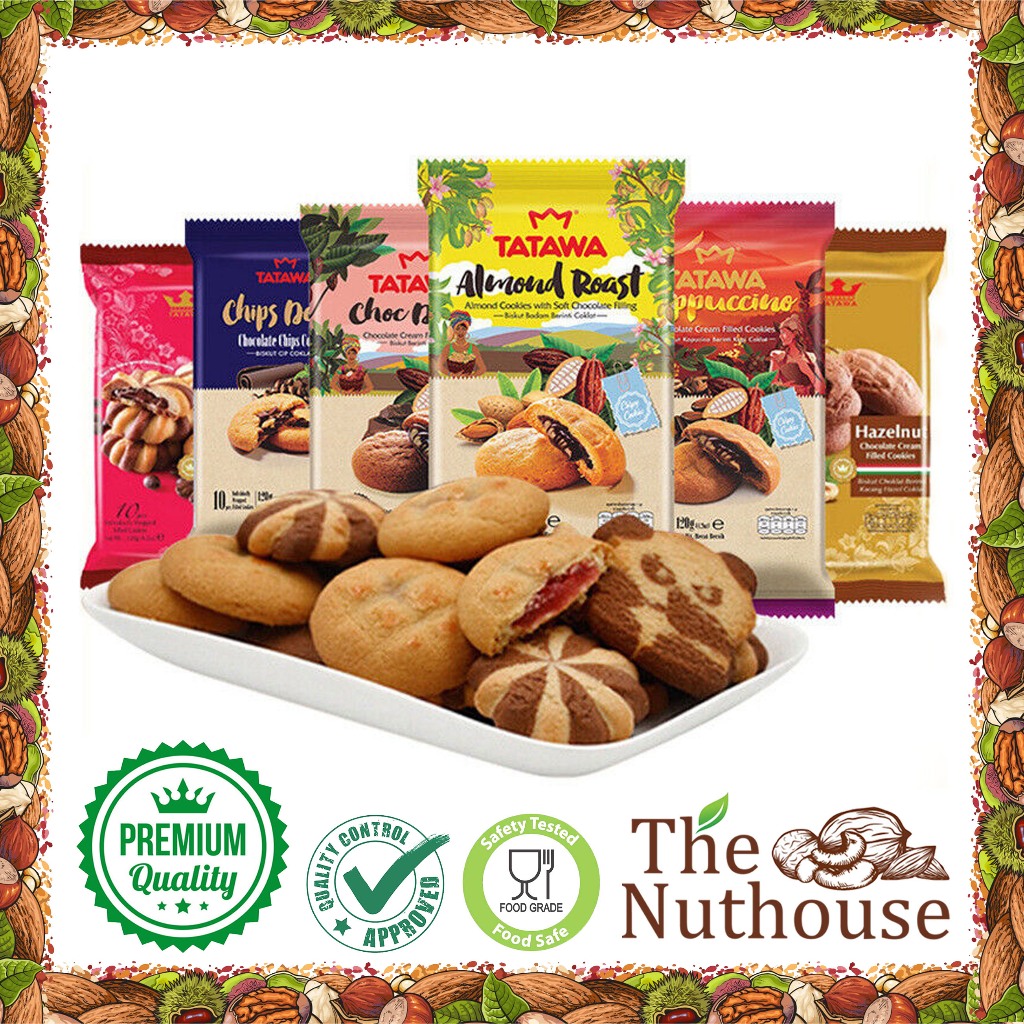 TATAWA Cookies Cappuccino Chocolate Cream Biscuits Hazelnut Chocolate/s ...