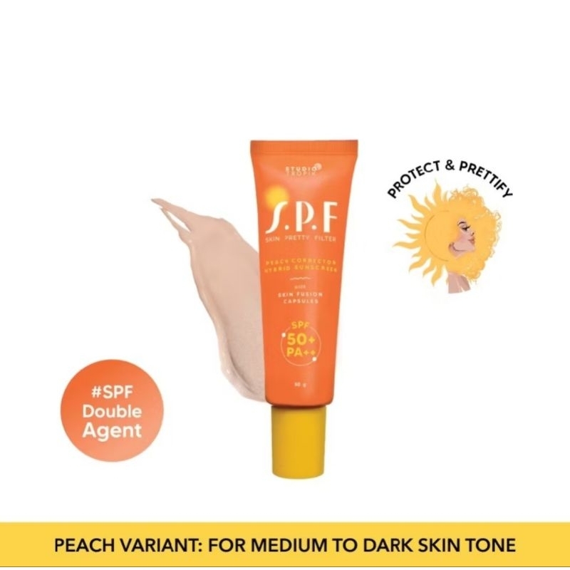 Sunscreen Tropical Studio SPF 50+ PA++ 15g|Skin prety filter | Shopee ...