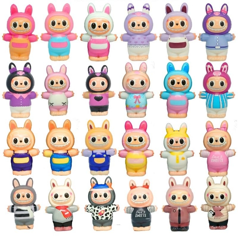 Squishy Toy Labubu Kuromi Squishy Slow Series Sanrio Kuromi Labubu Doll ...