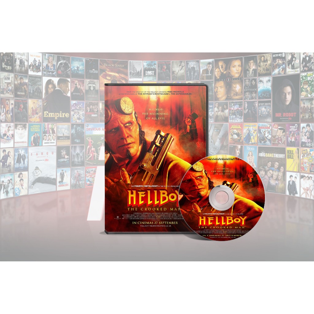 Hellboy & Hellboy II & Hellboy The Crooked Man DVD Film Collection ...
