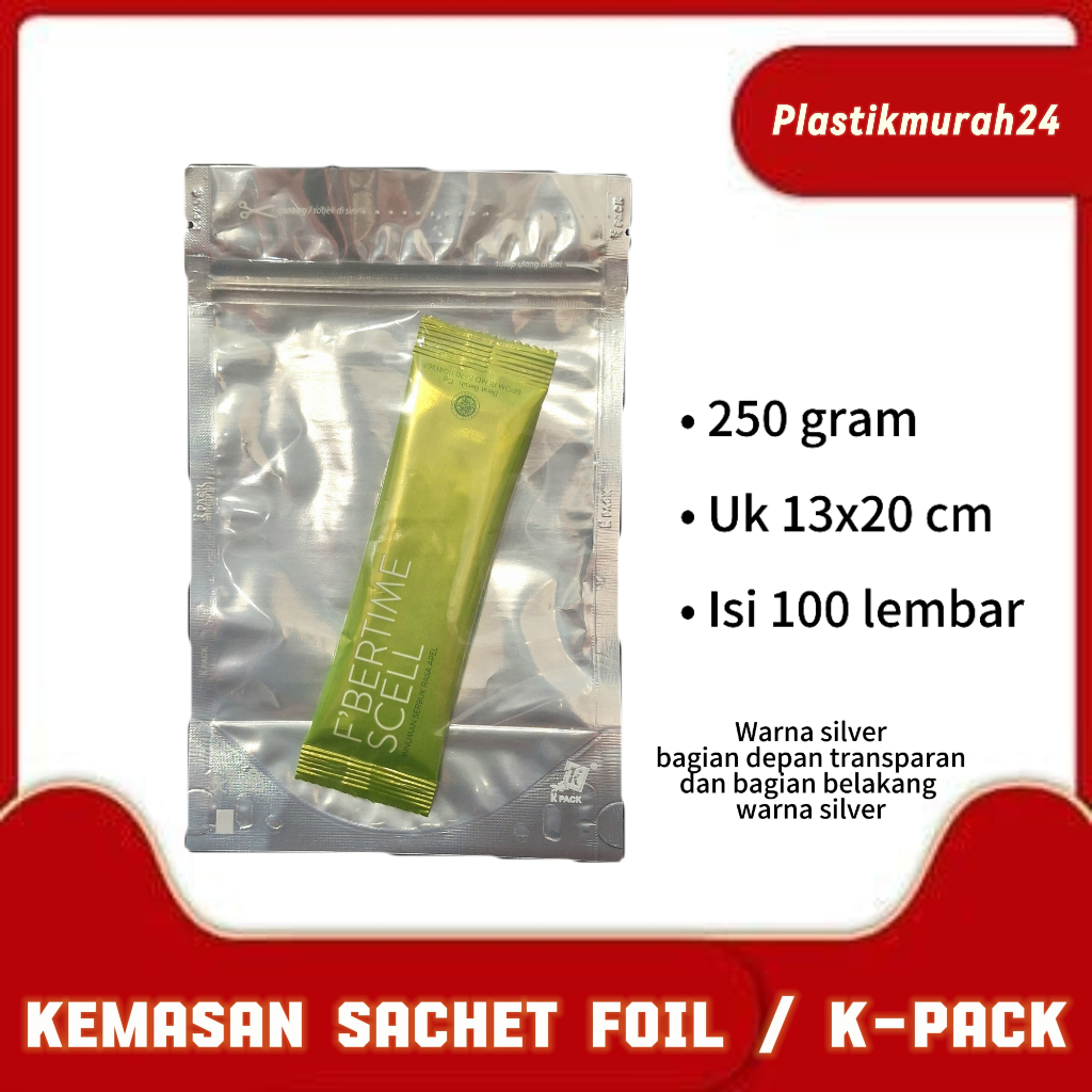 HITAM Foil sachet packaging 13 x 20 / Contents 100 sheets / sugar ...